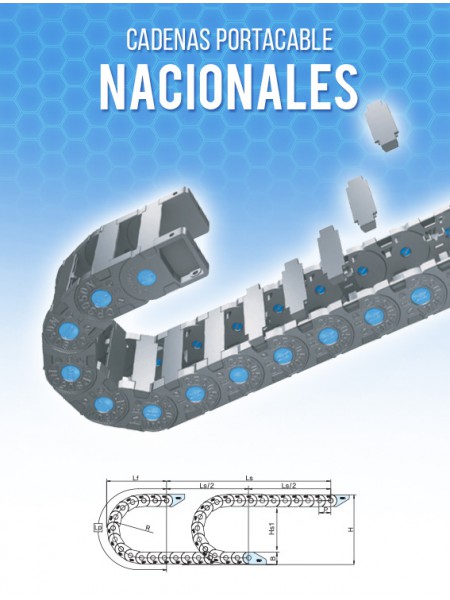 Cadenas Portacable Nacionales